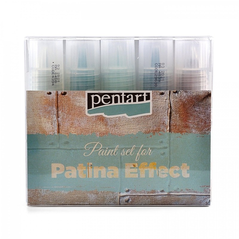 SET FOR PATINA EFFECTS 5X20ML - PENTART - Karlas Art World